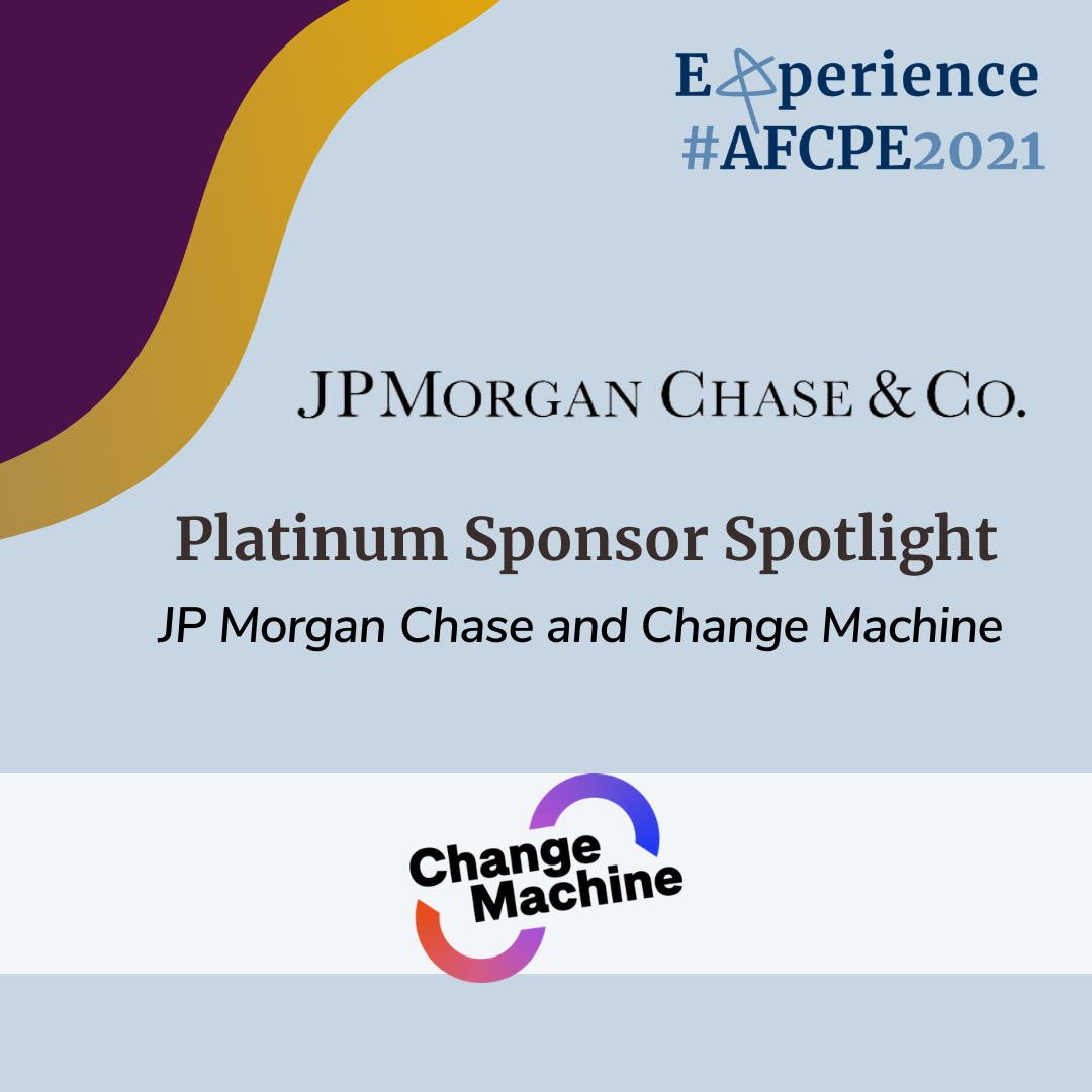 #SponsorSpotlight: JPMorgan Chase and Change Machine