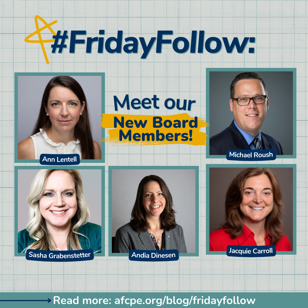 Friday Follow: Get to Know AFCPE’s New 2023 Board Members