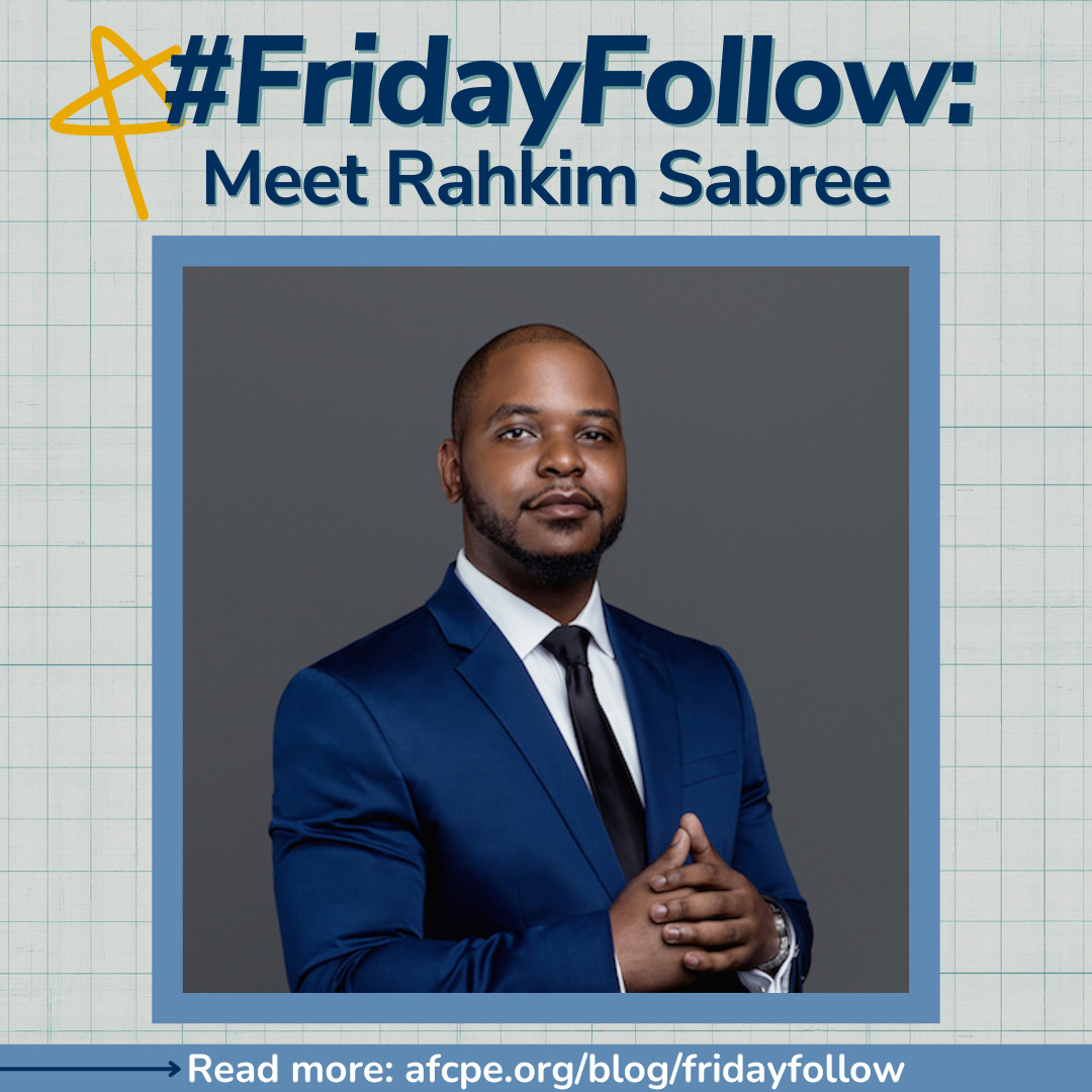#FridayFollow: Meet Rahkim Sabree, AFC Candidate