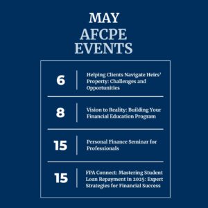 AFCPE® | Upcoming Events
